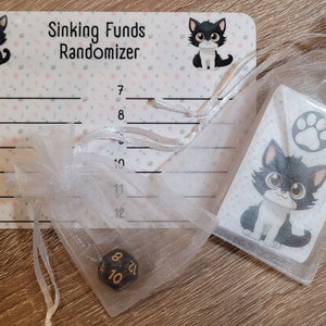 Randomizer SET With D12 - 18 Cards - Dog or Cat - Etsy