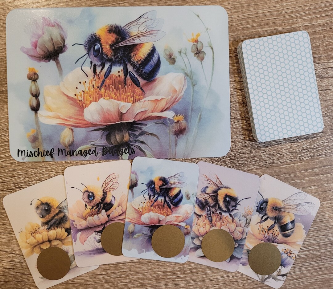 Bees Savings Challenge Scratch-off Cards - Save 115! - Etsy