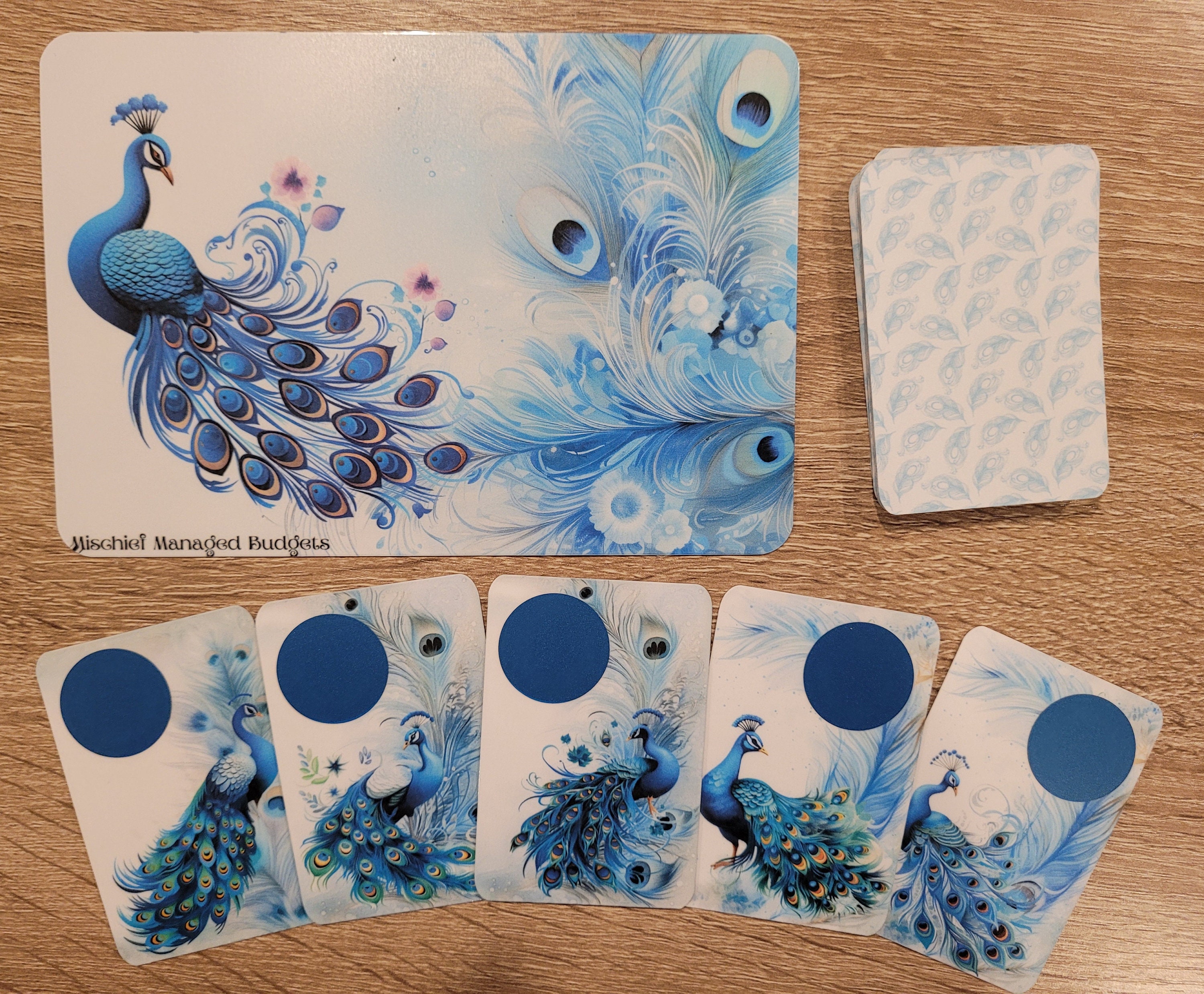 Peacock Savings Challenge Scratch-off Cards - Save 120 - Etsy