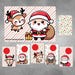 Santa Claus Savings Challenge Scratch-off Cards - Save 120 - Etsy