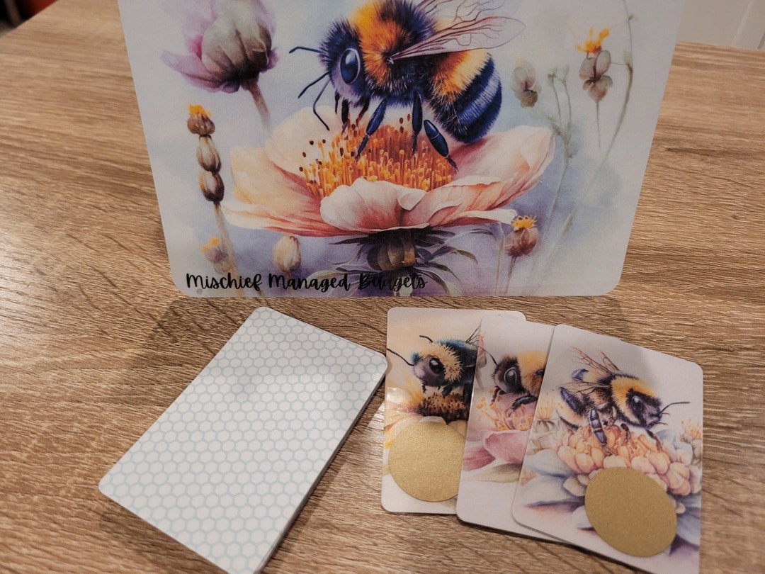 Bees Savings Challenge Scratch-off Cards Save 115 - Etsy