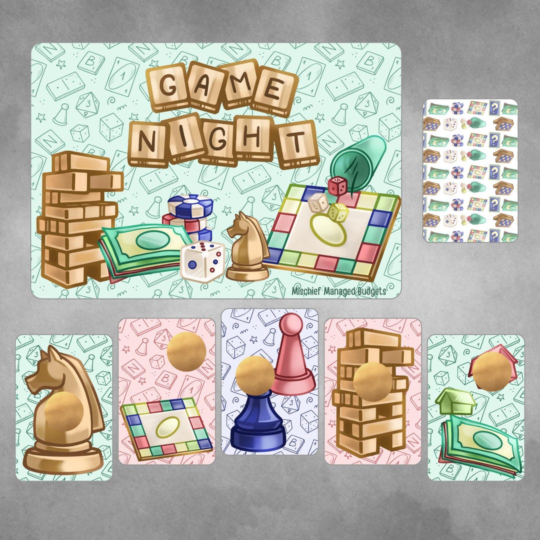 Game Night Scratch-off Cards - Save 120 - Etsy