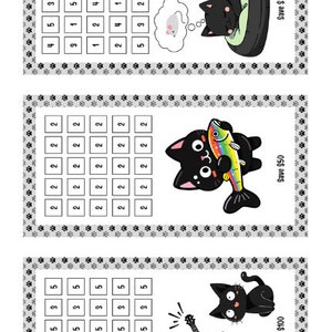 Black Cat - Mini Savings Challenges - Digital - Etsy