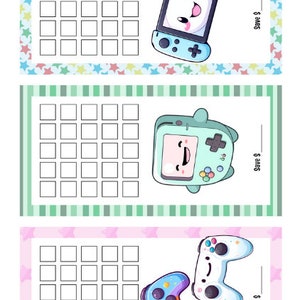 Video Game - Mini Savings Challenges - Digital - Etsy