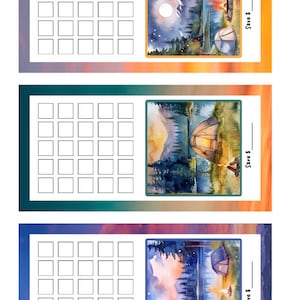 Camping - Mini Savings Challenges - Digital - Etsy