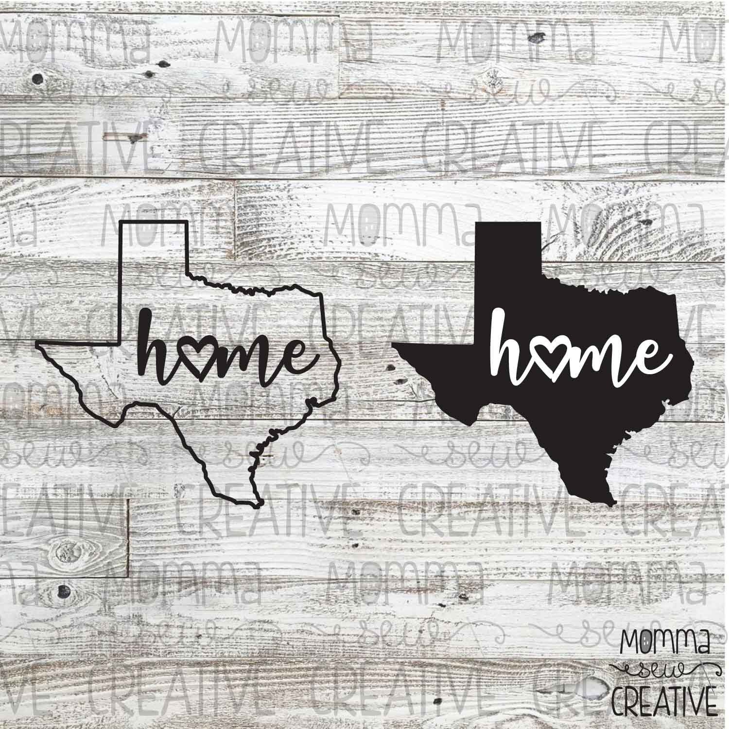 Texas Home SVG File - Etsy