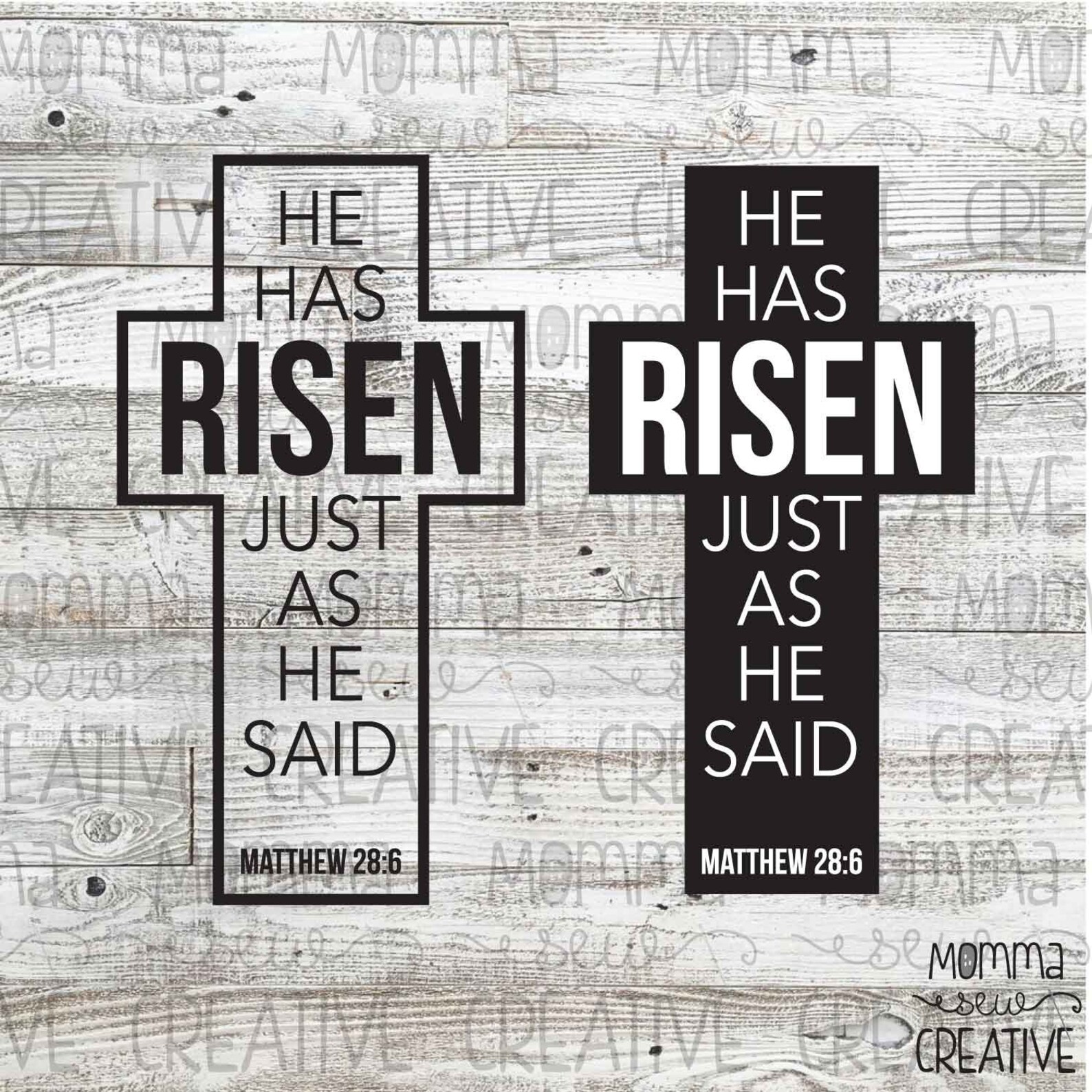 He Has Risen SVG - Etsy