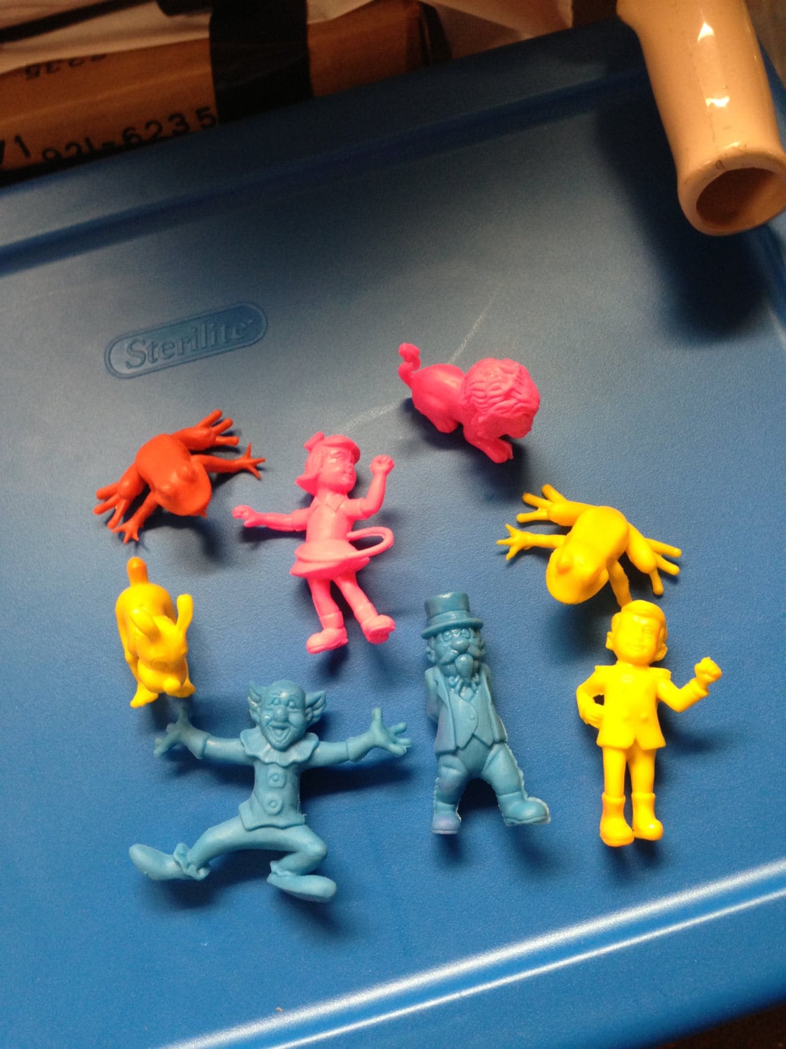 BOZO the Clown Circus Figure Eraser Set Unused Old Warehouse | Etsy