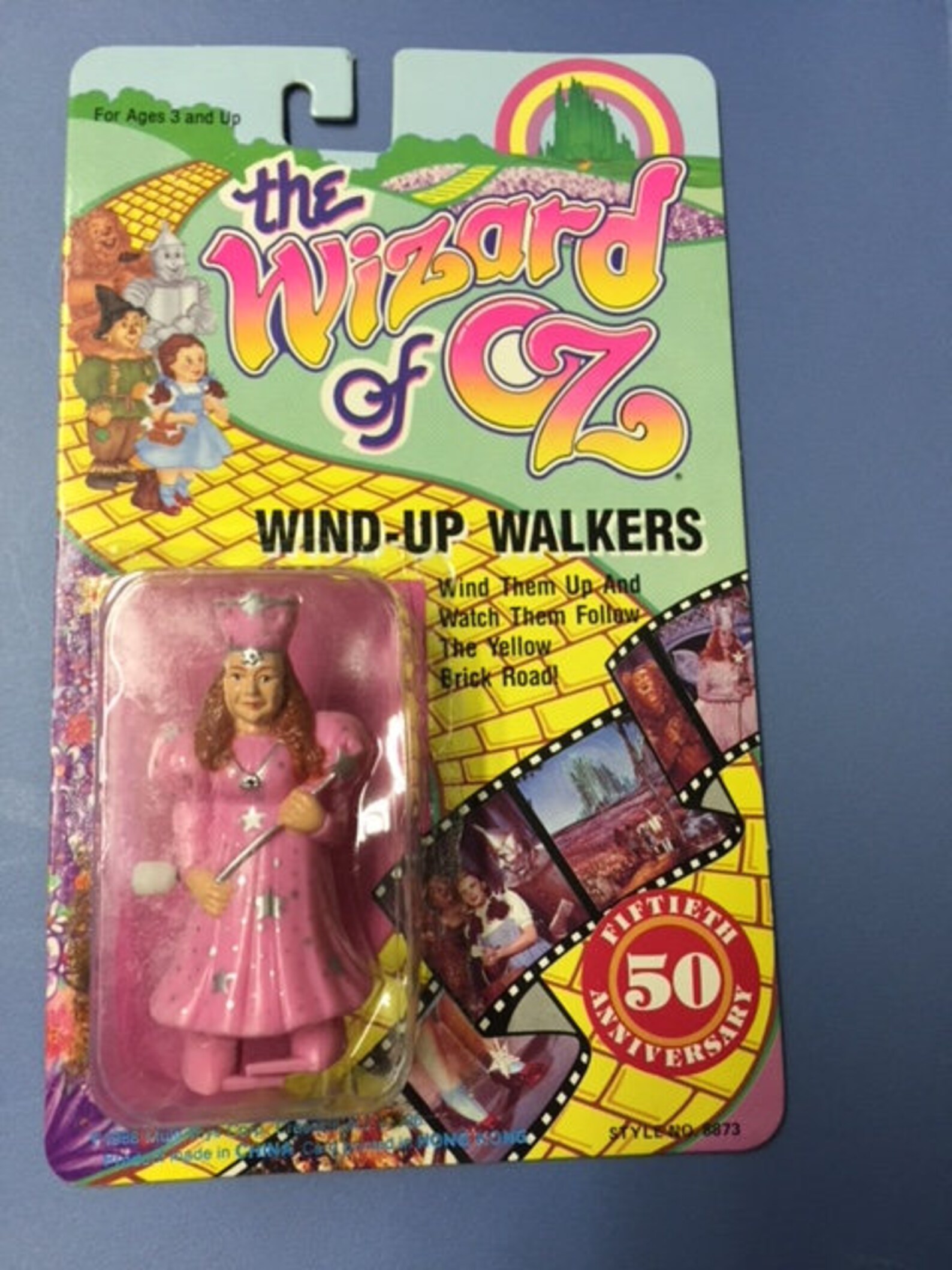 Wizard of Oz 50th Anniversary Wind up Walkers Glinda MOC Old Stock ...