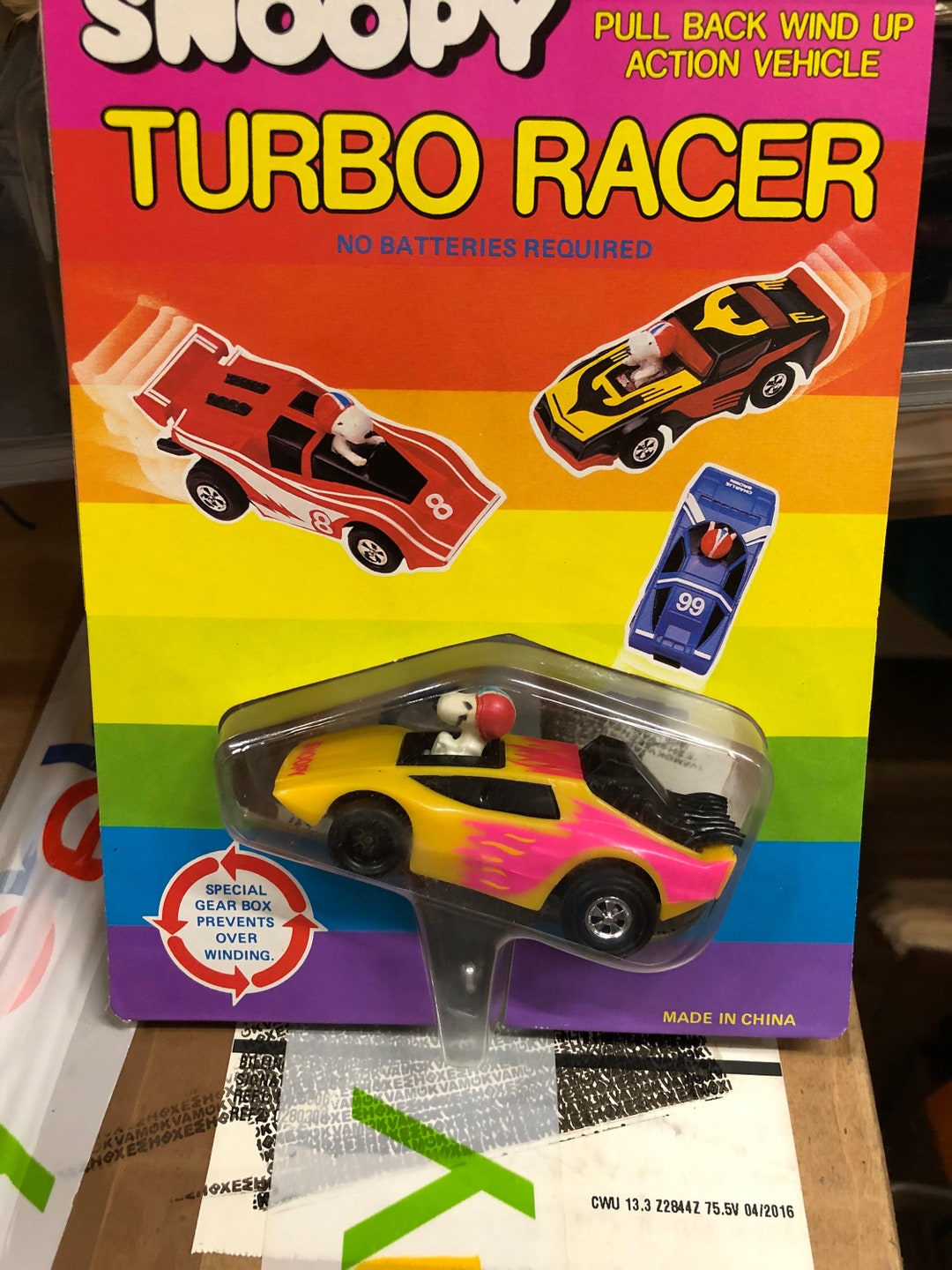 Vintage Snoopy Turbo Racer Moc Friction Power Car - Etsy