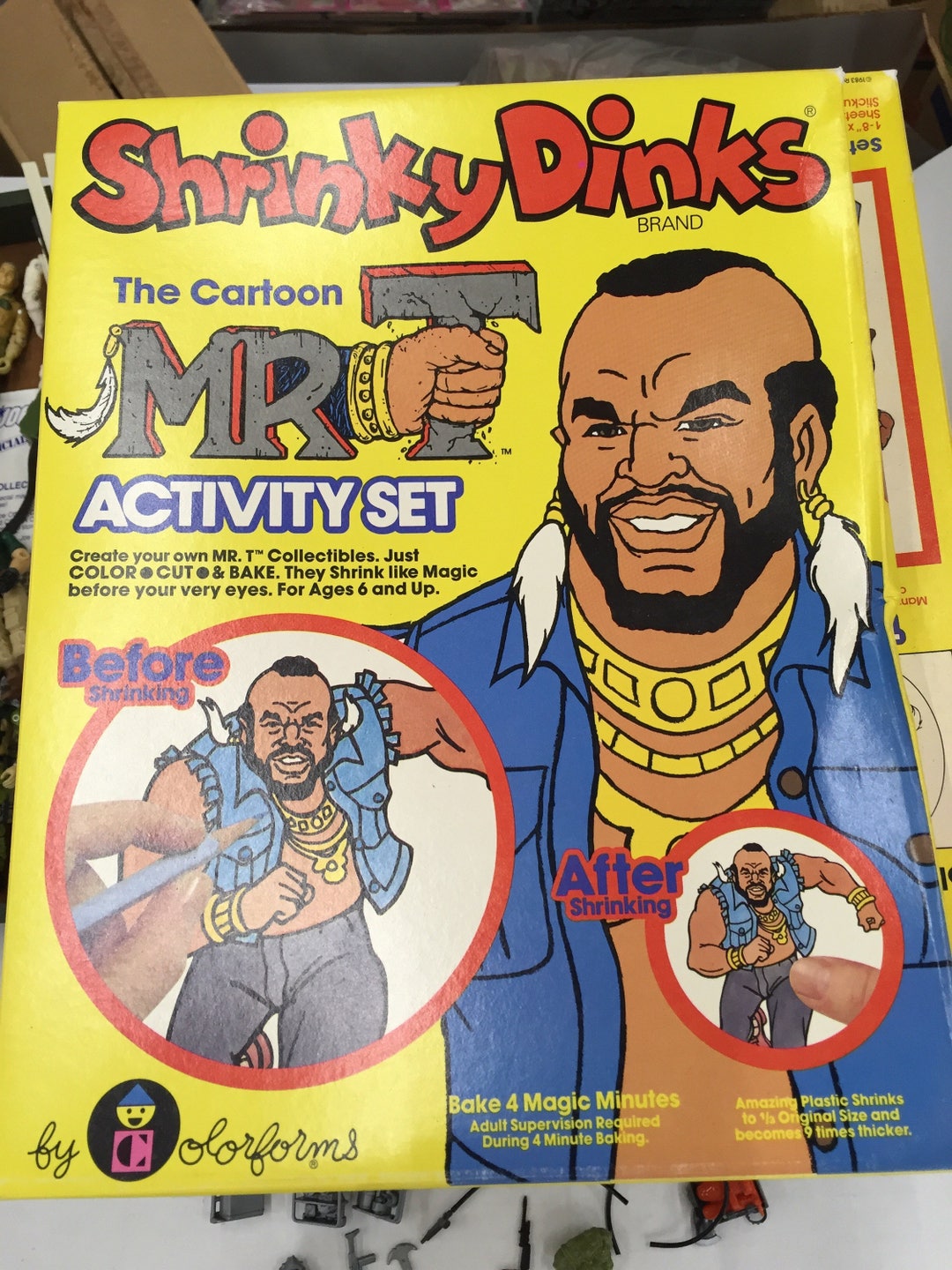 Mr. T Shrinky Dinks Sealed See All Our MR. T Items - Etsy
