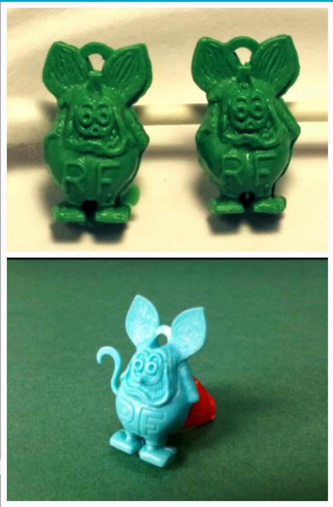 Vintage Vending Ring Rat Fink Big Daddy Roth Mint Uncirculated 1960S 2 ...