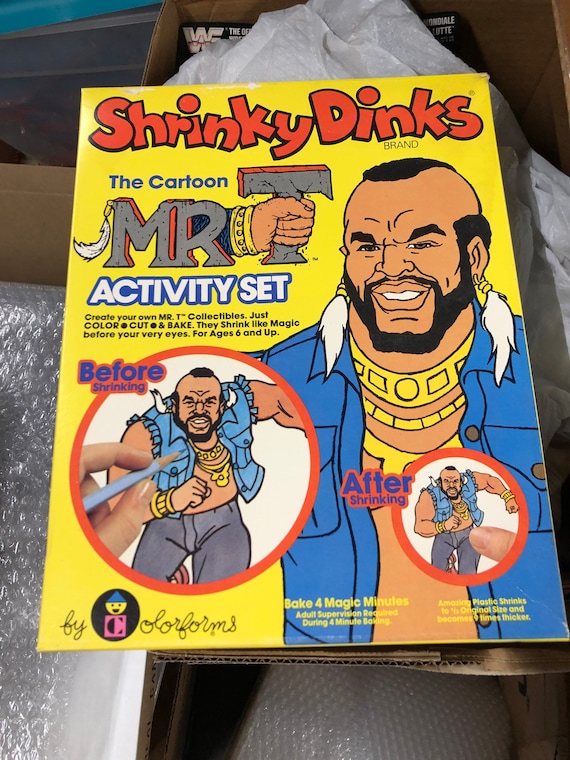 Vintage Mr T Shrinky Dinks Sealed New Old Stock - Etsy
