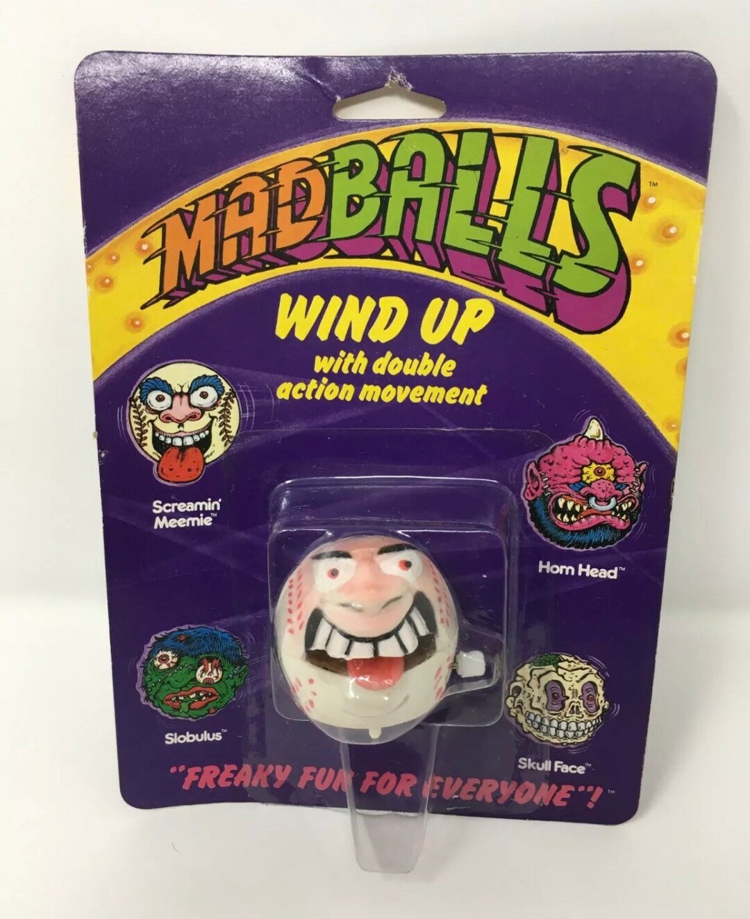 1980S Madballs Wind-up Screamin Meemie WINDUP Madballs Baseball New Old ...