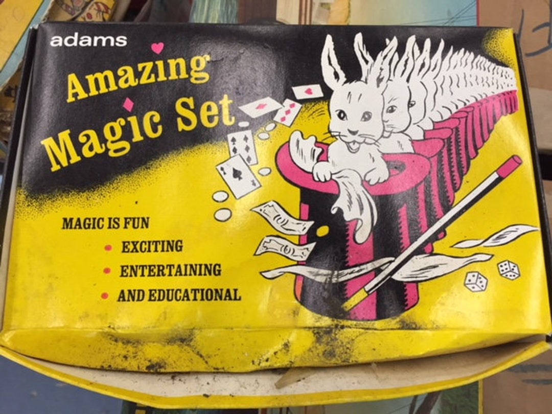 SS Adams Amazing Magic Set Hard to Find Set of Tricks NIB - Etsy