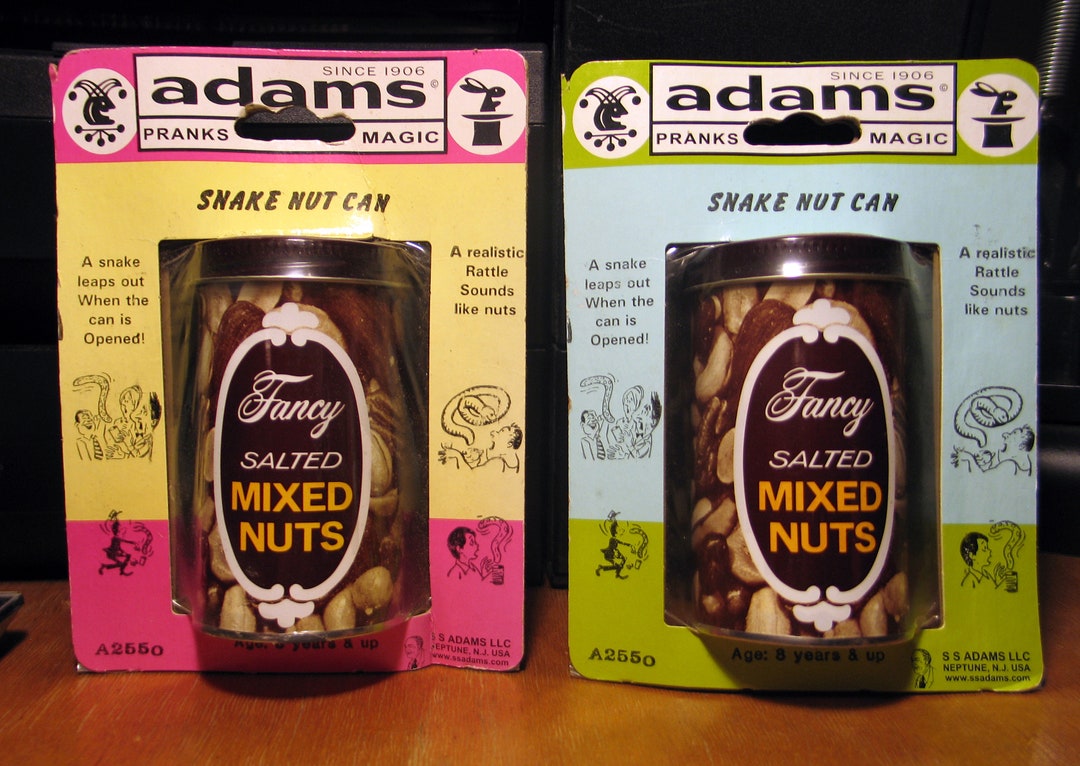 SS Adams Magic Tricks Pranks & Puzzles Dime Store Novelty Snake in the ...