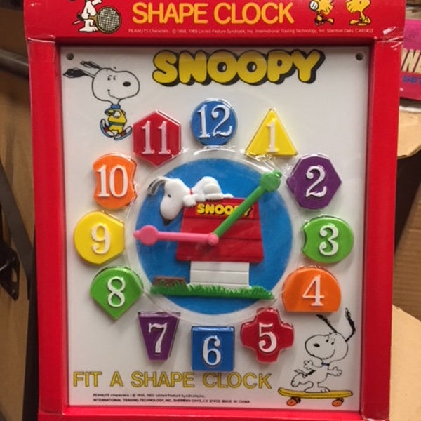 Snoopy Clocks - Etsy