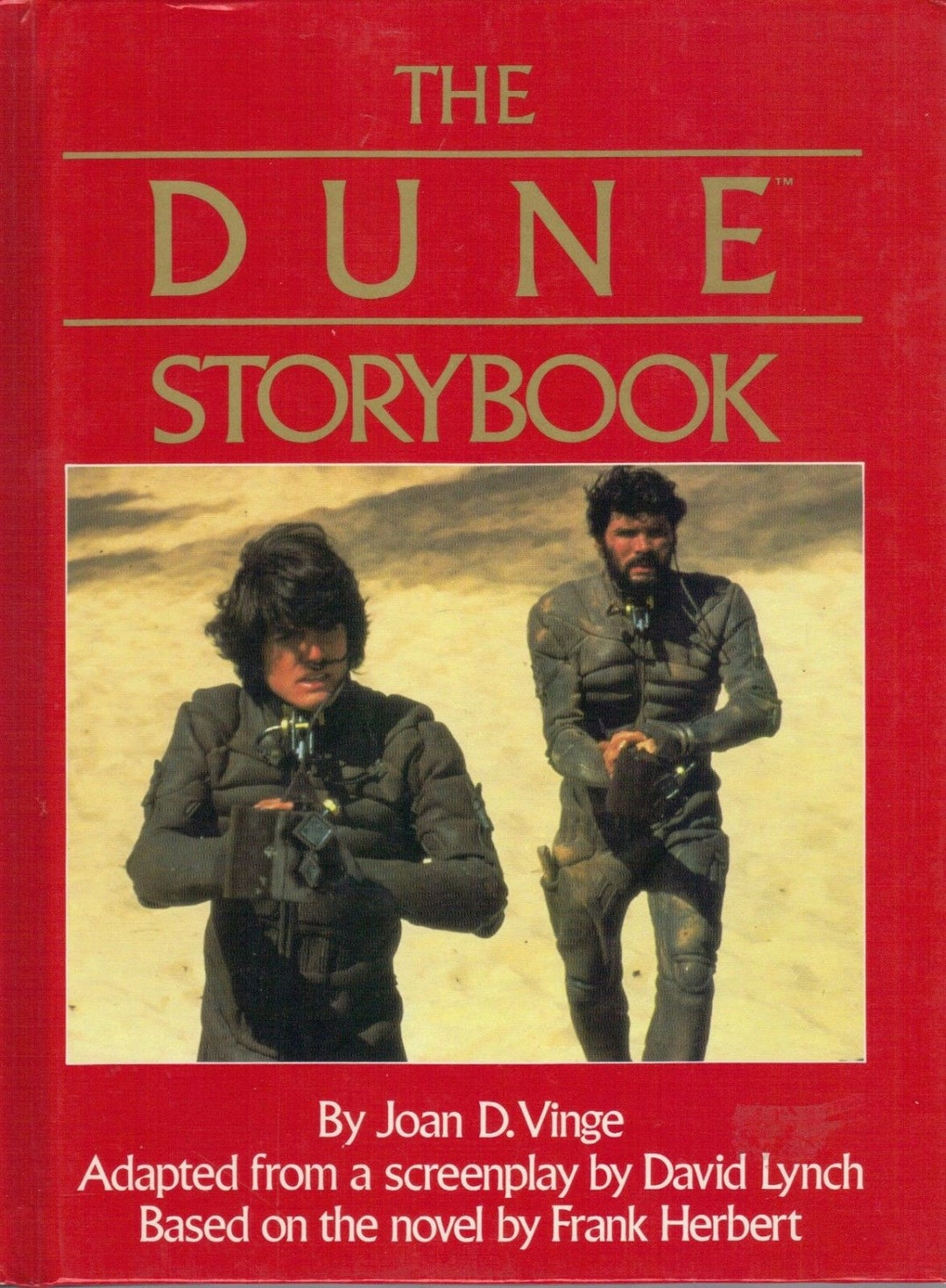 1984 the Dune Storybook Hard Cover Sting Full Color Photos MINT Free ...