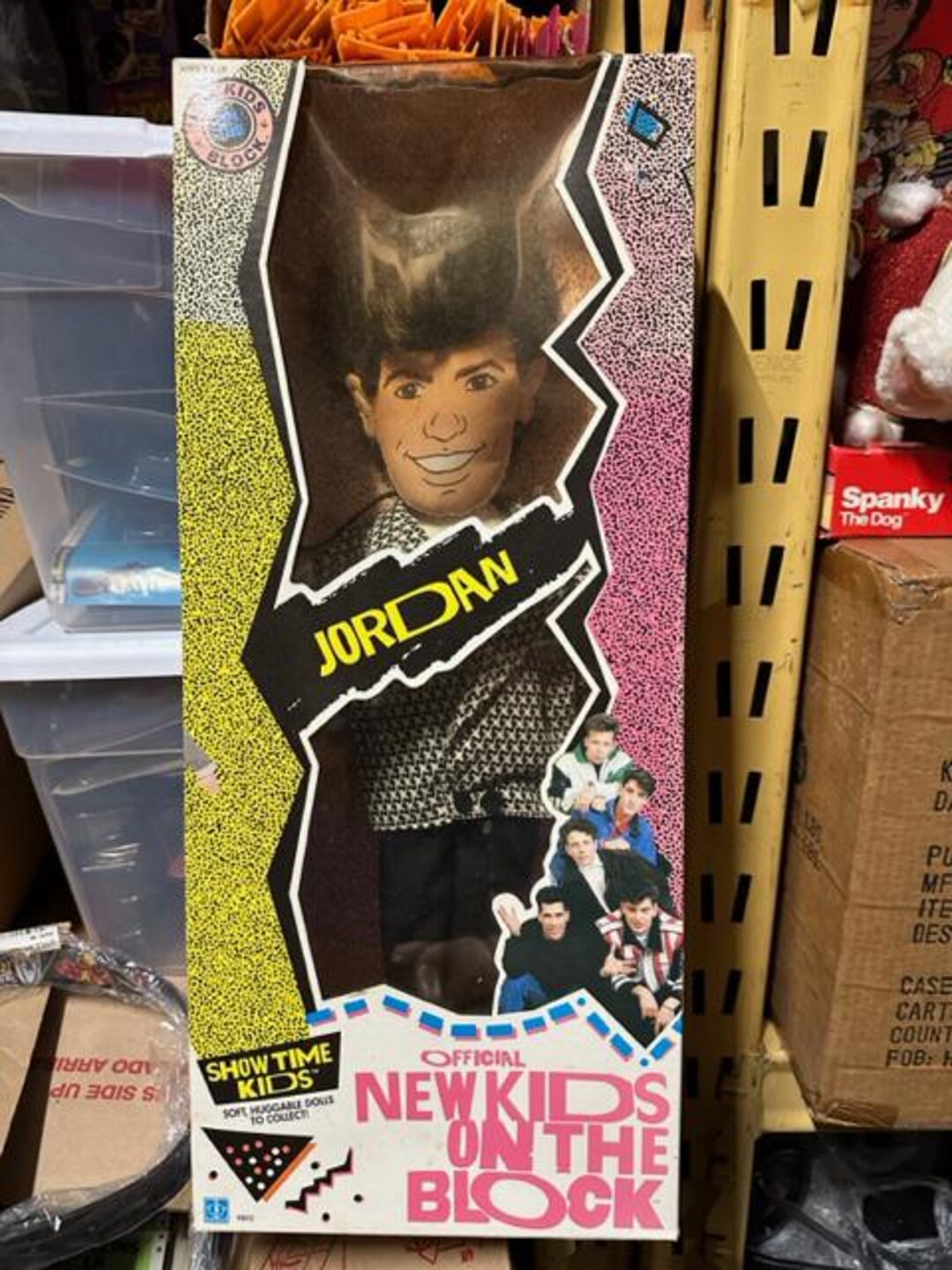 New Kids on the Block Jordan Large Plush Doll NOS MIB New Old Stock - Etsy