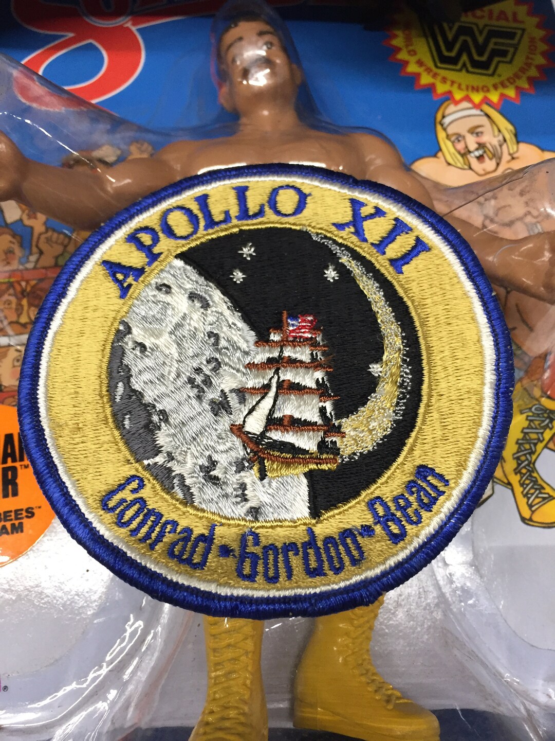Apollo XII the 'recovery' Crew Patch Patch Texas Art Embroidery Conrad ...