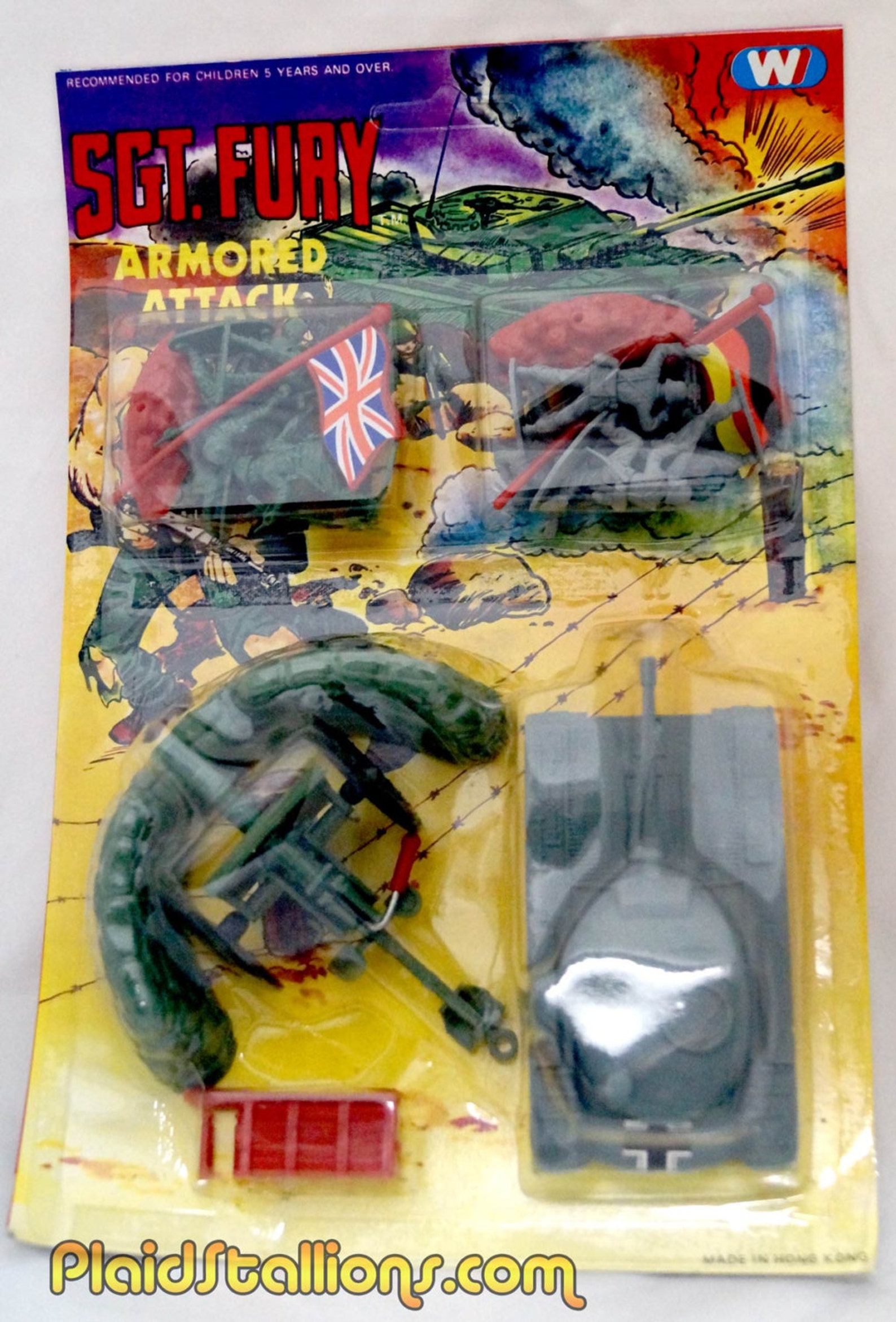 Sgt. Fury Armored Attack Vintage Marvel Rack Toy Nos Rare Find - Etsy
