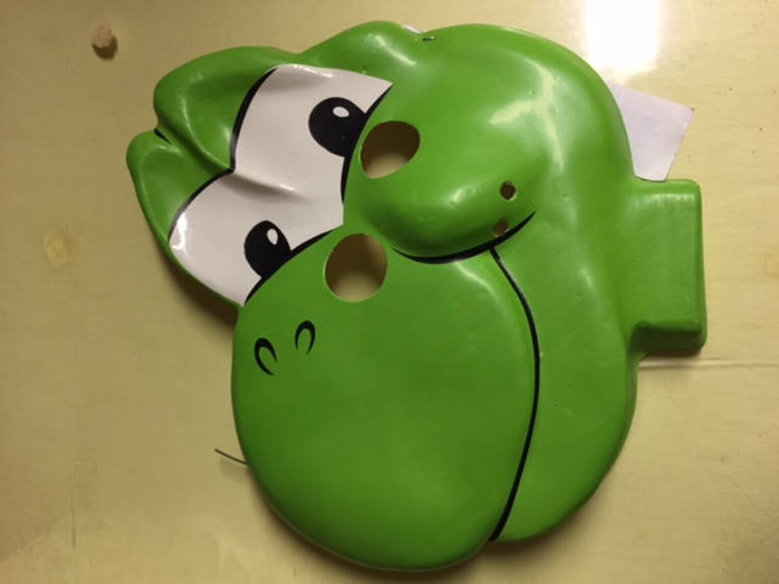 Vintage Mario Brothers YOSHI halloween mask mint Very rare | Etsy