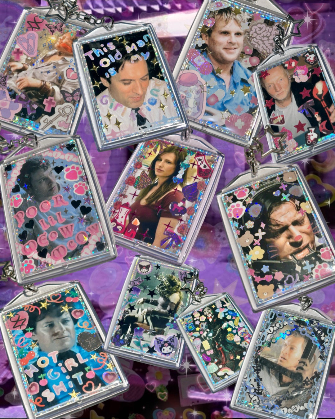 Saw Babygirlified Acrylic Photo Keychains With Star Clip. Horror Movie ...