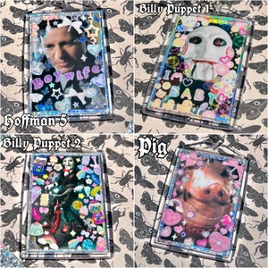 Saw Babygirlified Acrylic Photo Keychains With Star Clip. Horror Movie ...