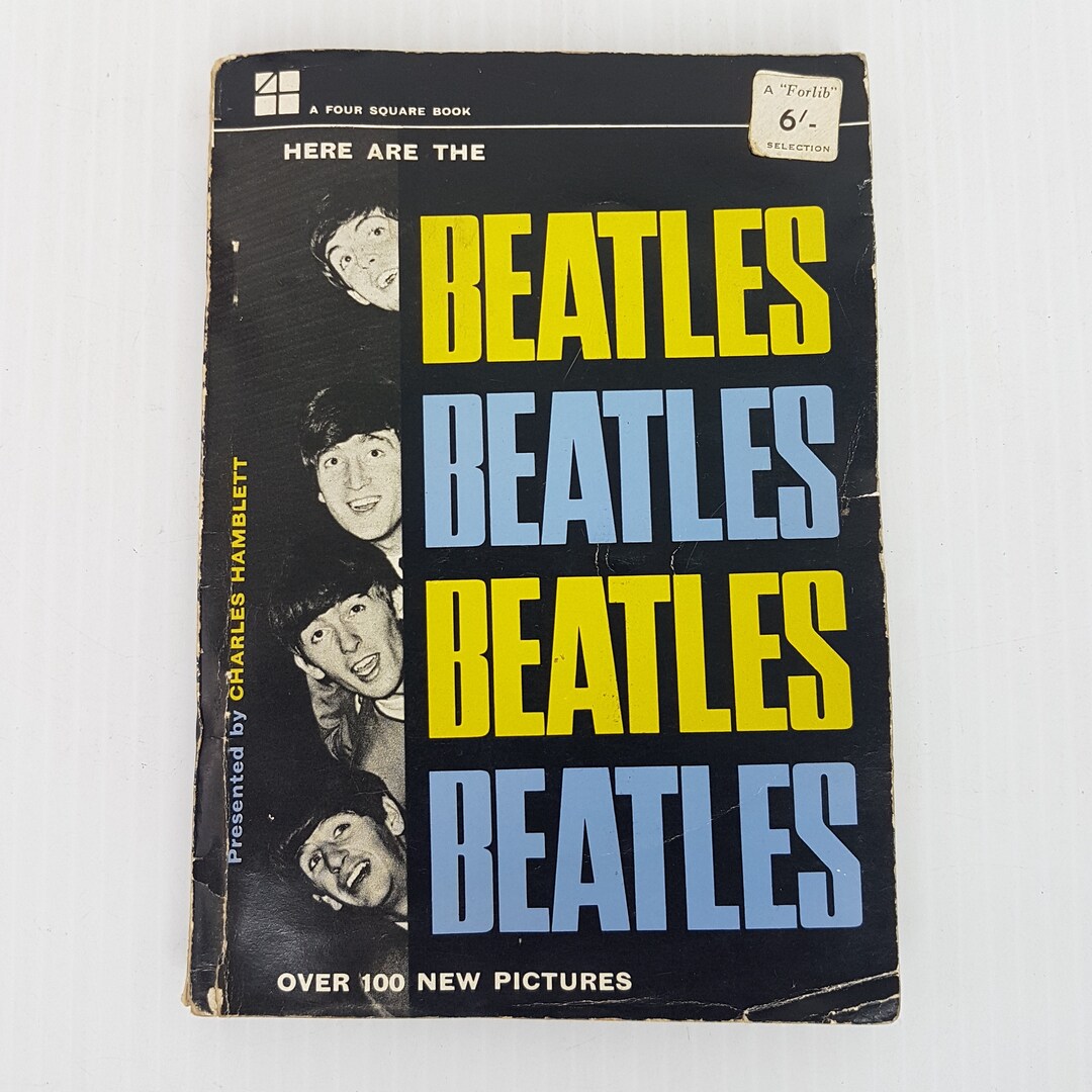 Here Are the Beatles Beatles Beatles Beatles Book 1st Ed PB Charles Hamblett - Etsy