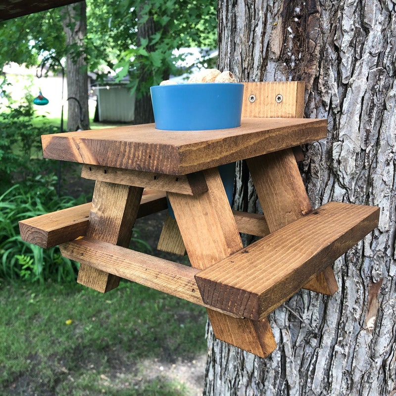 Squirrel Picnic Table - Etsy