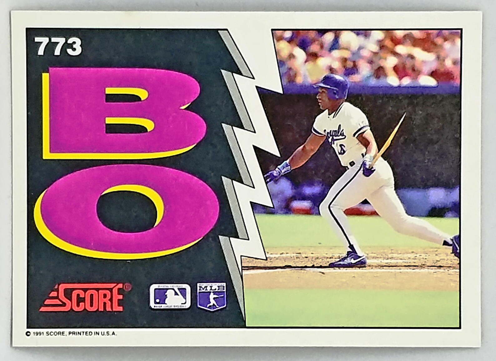 1991 Score #773 Bo Jackson "bo Breaker" RARE Card, Royals, Hot Item! - Etsy