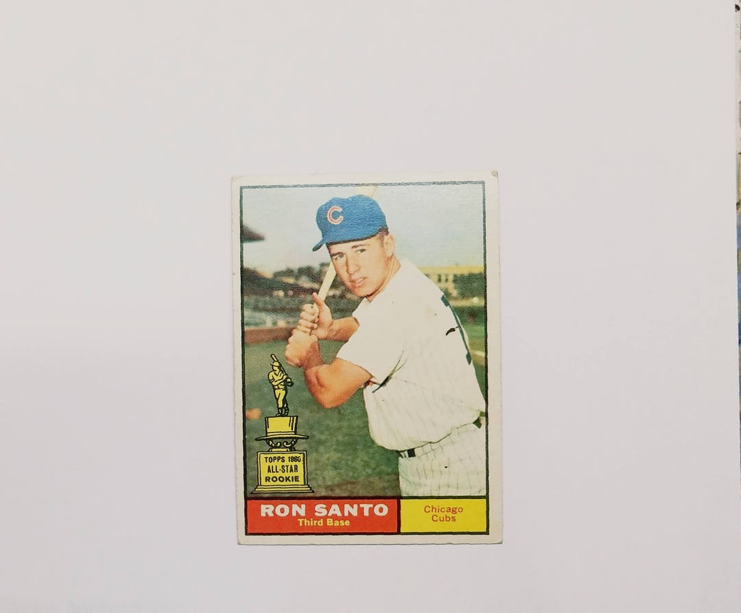 1961 Topps #35 Ron Santo Rookie, HOF, Cubs, Nice Card, Vintage Card! - Etsy