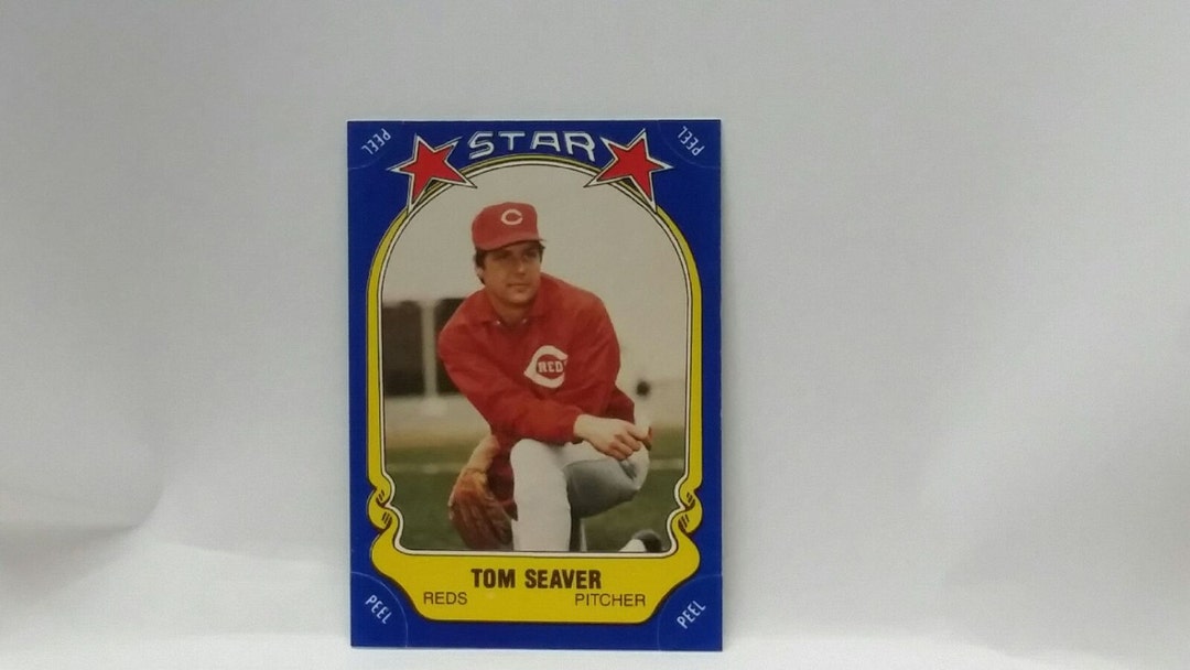 1981 Fleer Star Sticker #49 Tom Seaver, HOF, Reds, Mets, Rare, Hot! - Etsy