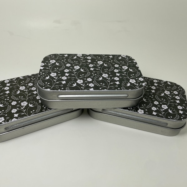 Floral Tin - Etsy