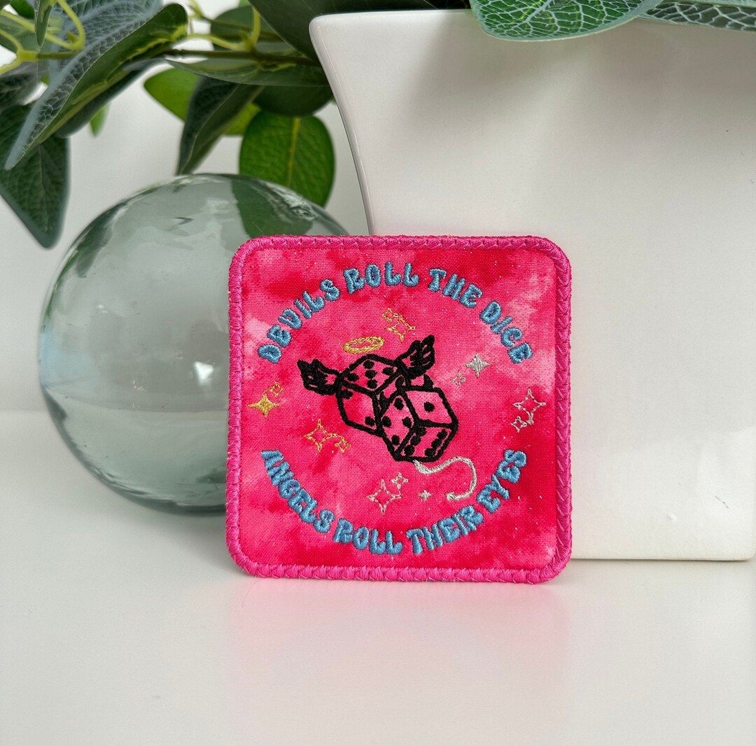 Cruel Summer devils Roll the Dice Mug Rug/coaster - Etsy