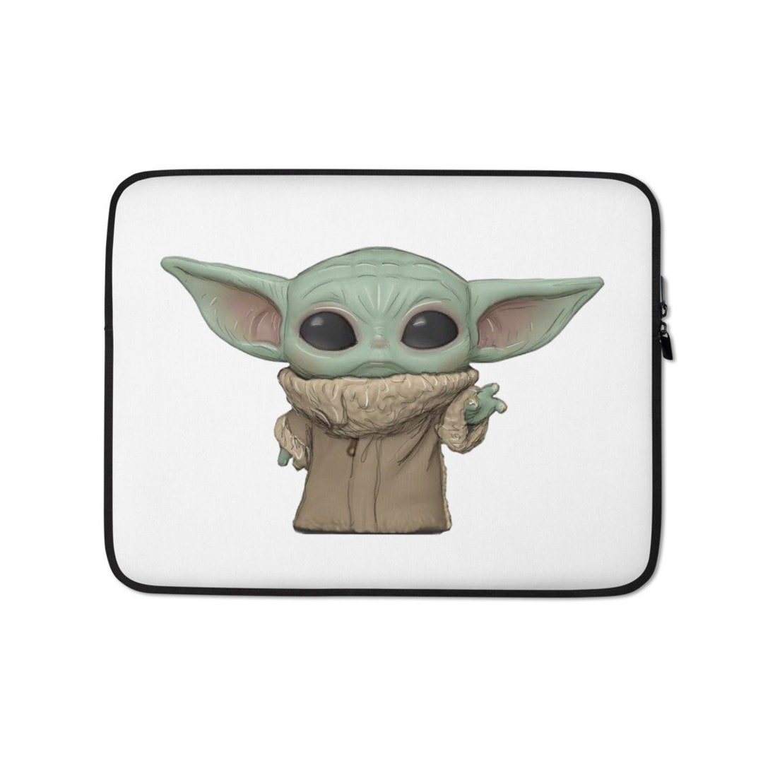 Baby Yoda / Grogu From the Mandalorian Laptop Case - Star Wars Laptop ...