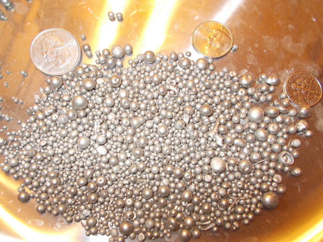 1 Lbs. Ferrous Nickel Shot Pellets Ingot Bullion Factory New DUTCH QTY ...