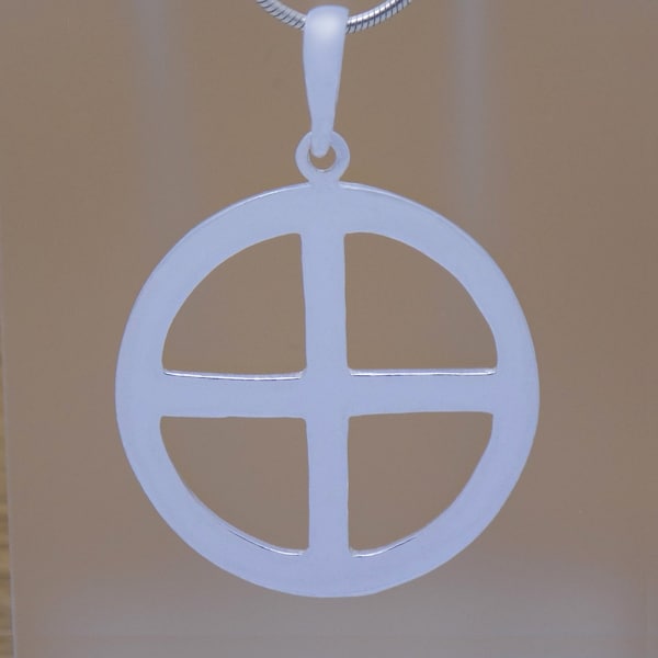 Solar Cross Pendant - Etsy