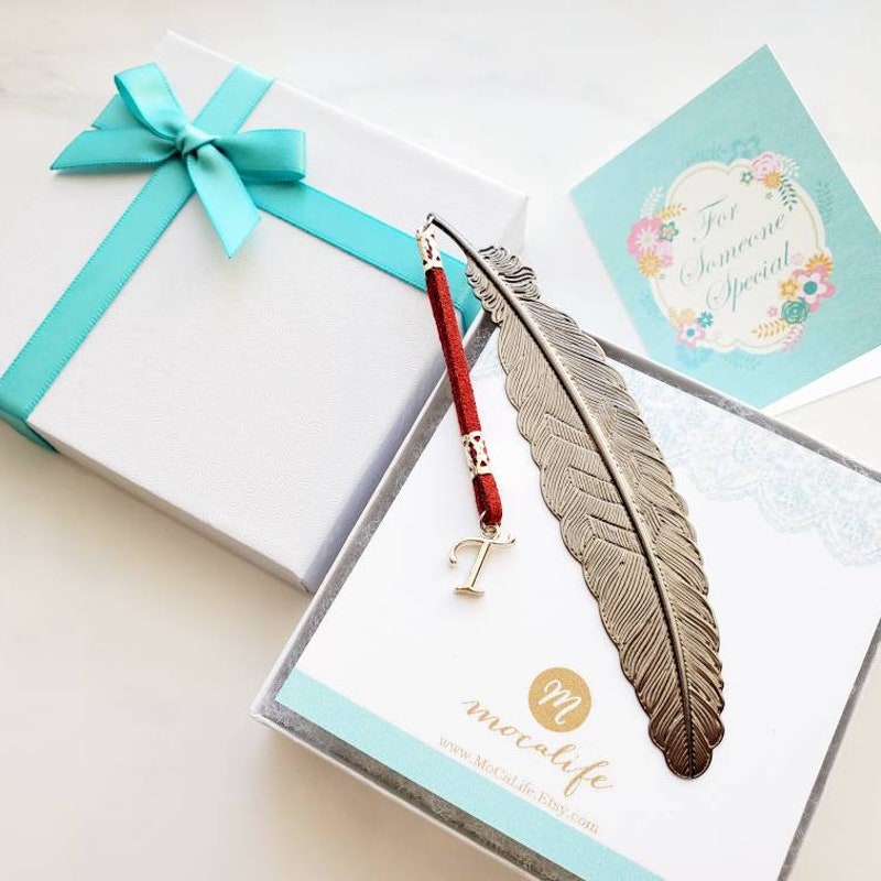 Feather Bookmarks - Etsy