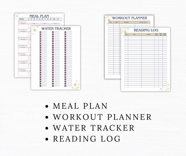 75 Day Challenge Tracker | 75 Hard Tracker| 75 Soft | Customisable ...