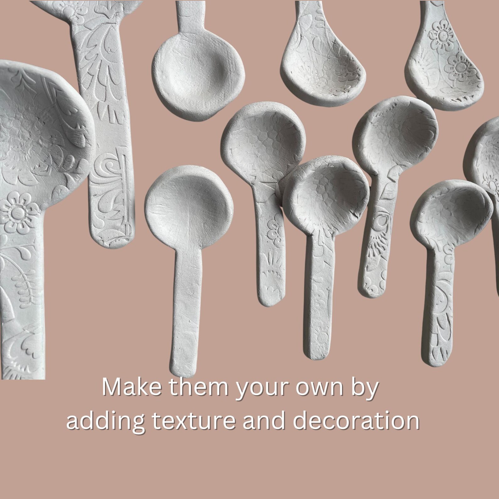 Spoon Template for Potters. Use With Slab-rolled Hand-built Stoneware ...
