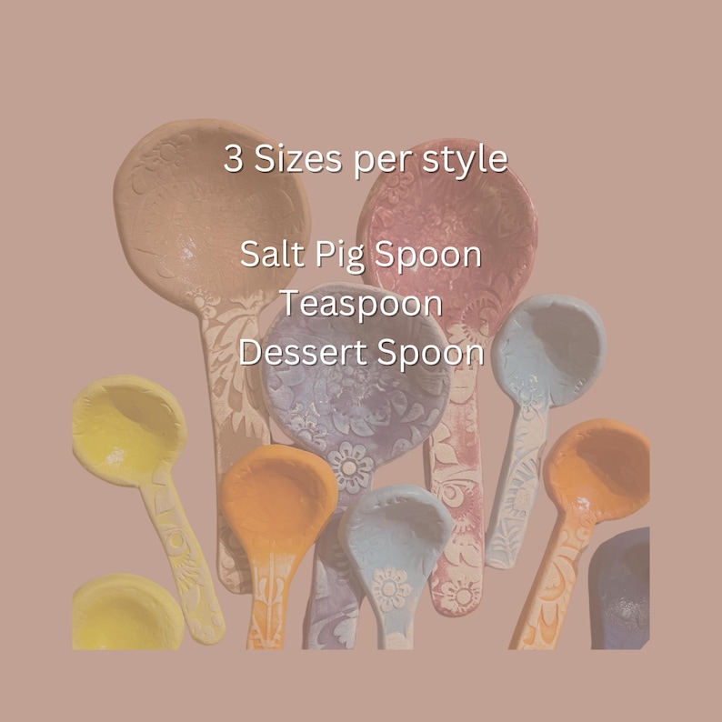 Spoon Template for Potters. Use With Slab-rolled Hand-built Stoneware ...