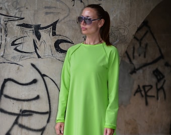 Grass Green Dress - Etsy