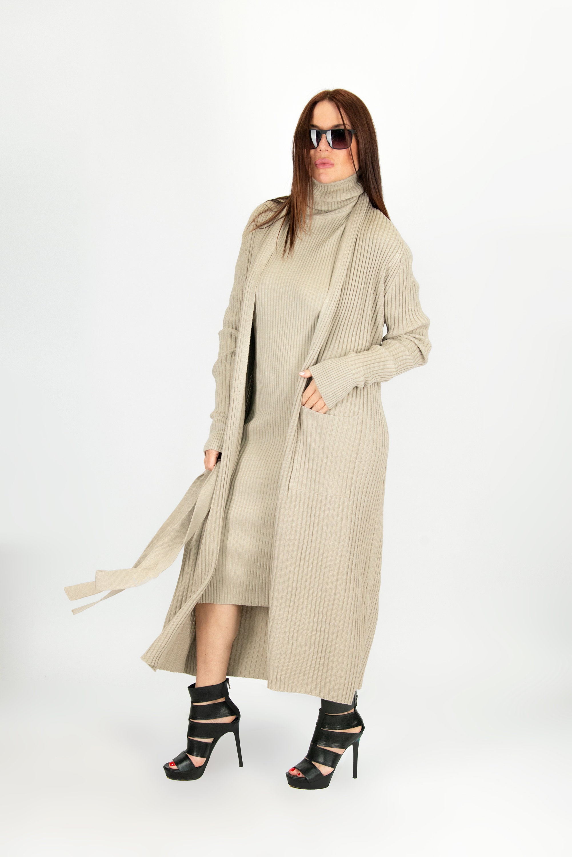 Cozy Classic Long Cadigan Long Sleeve Vest Soft Cardigan - Etsy