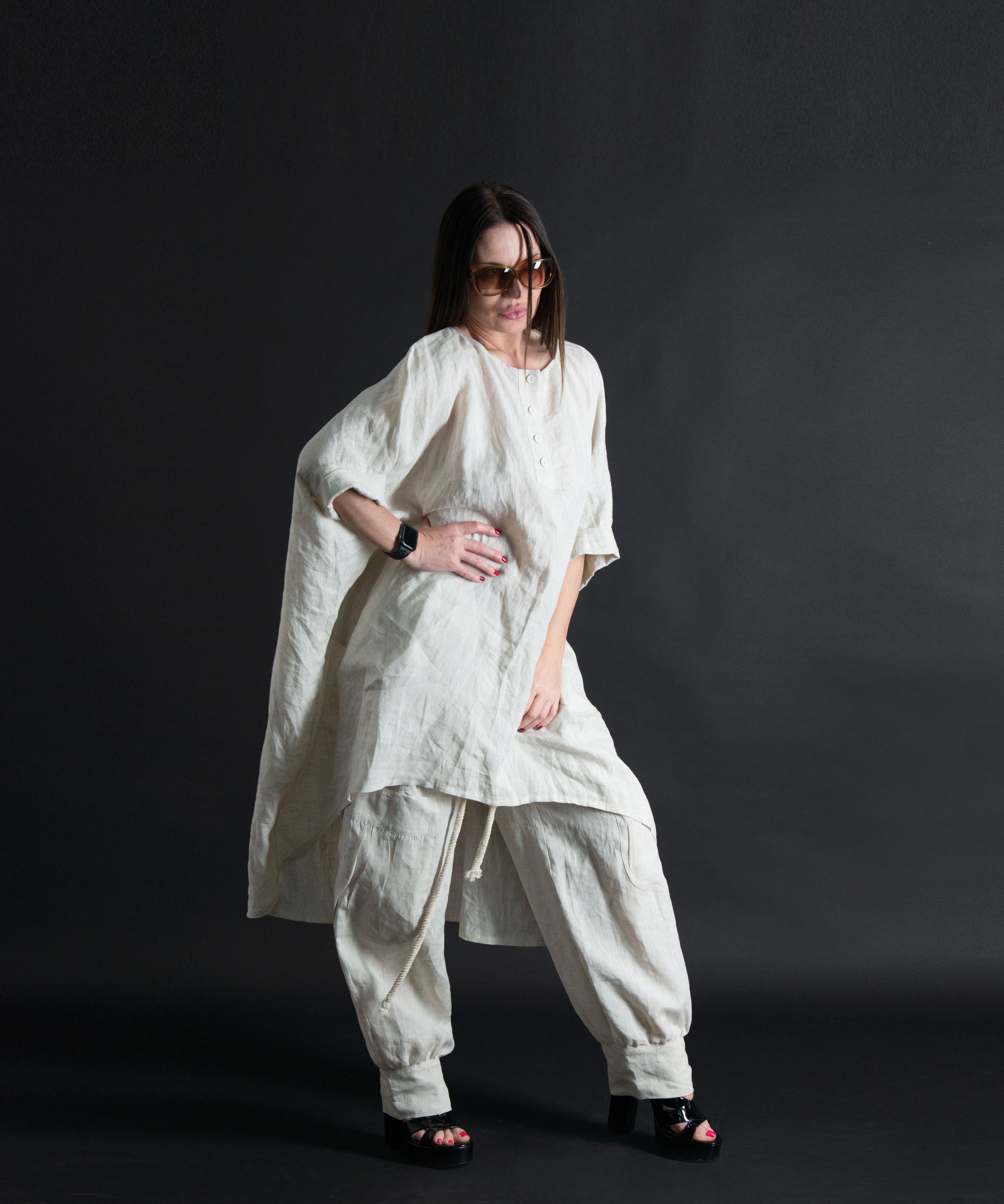 Linen Clothing for Women Linen Set Linen Outfit Linen - Etsy Australia