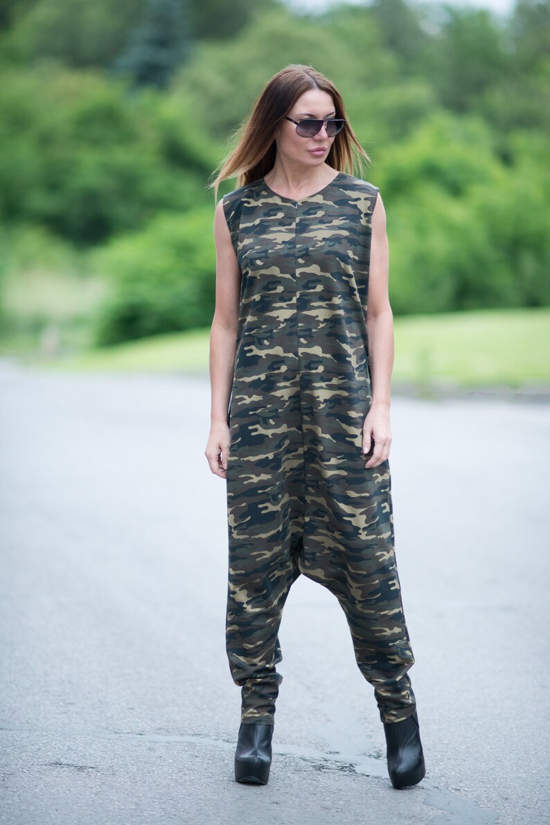 Camo clothes women/Urban camouflage casual Jumpsuit/Women | Etsy Camo clothes women/Urban camouflage casual Jumpsuit/Women | Etsy