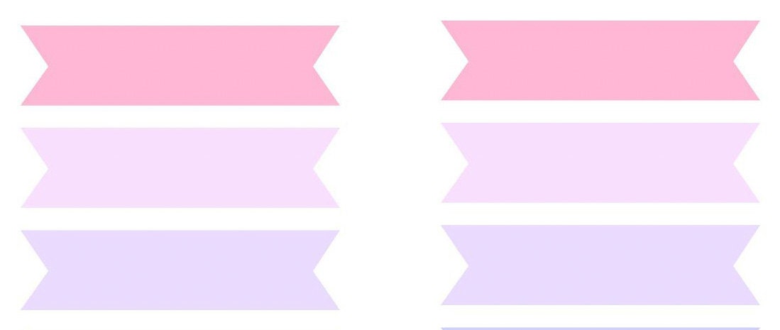 Banner Sticker Printable - Pastel - Etsy