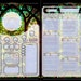 Sunflower Character Sheet Interactive PDF Printable for Your Dnd Char ...