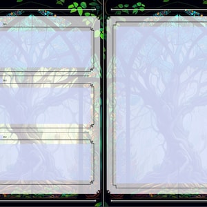 Tree of Life Character Sheet Interactive PDF Printable for Your Dnd ...