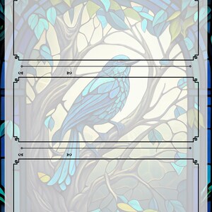 Bluebird Character Sheet Interactive PDF Printable for Your Dnd Char ...